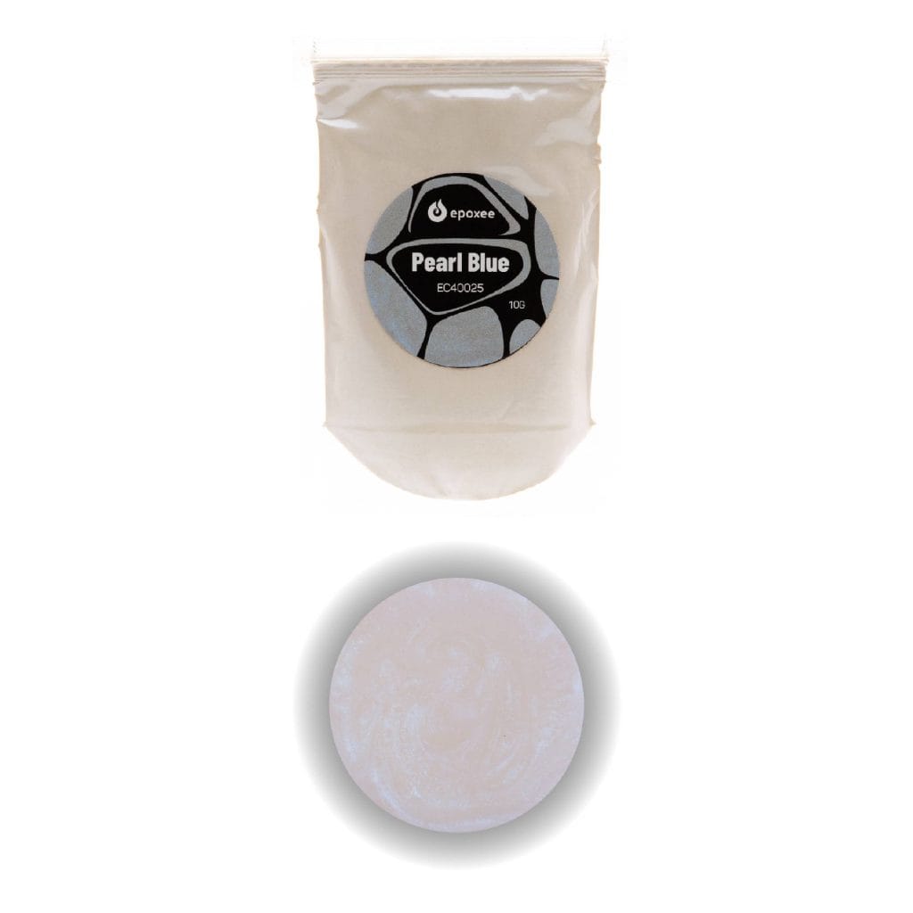 Pigment metalic pulbere MICA – Pearl Blue - epoxee.ro